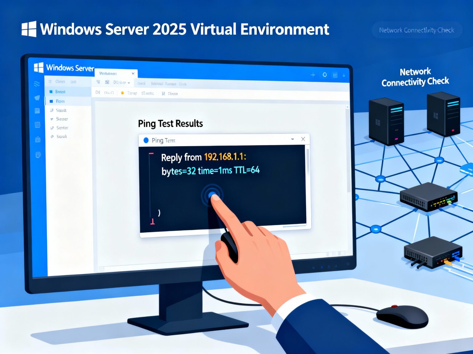 Hands-On Lab: Testing Network Connectivity in Windows Server 2025 ...