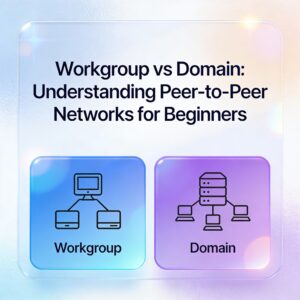 Workgroup vs Domain: Understanding Peer-to-Peer Networks for Beginners ...